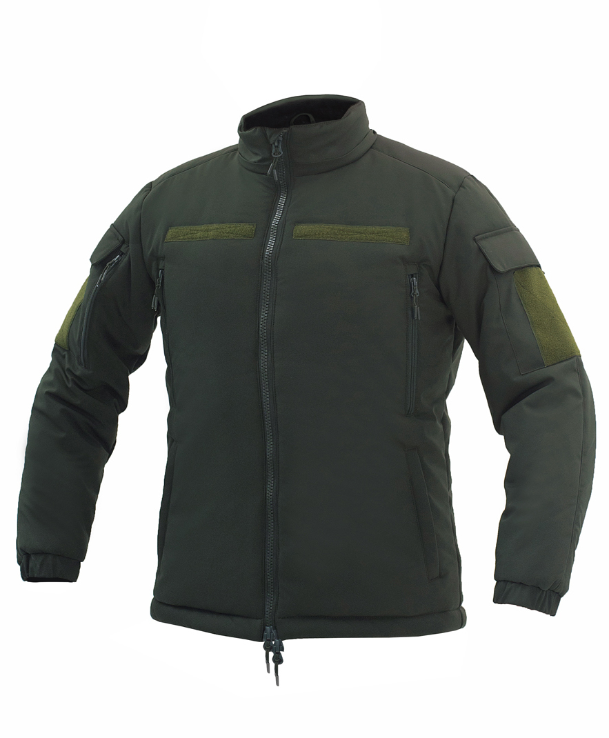Зимова тактична куртка Staff polk khaki хакі тепла вітрозахисна ...
