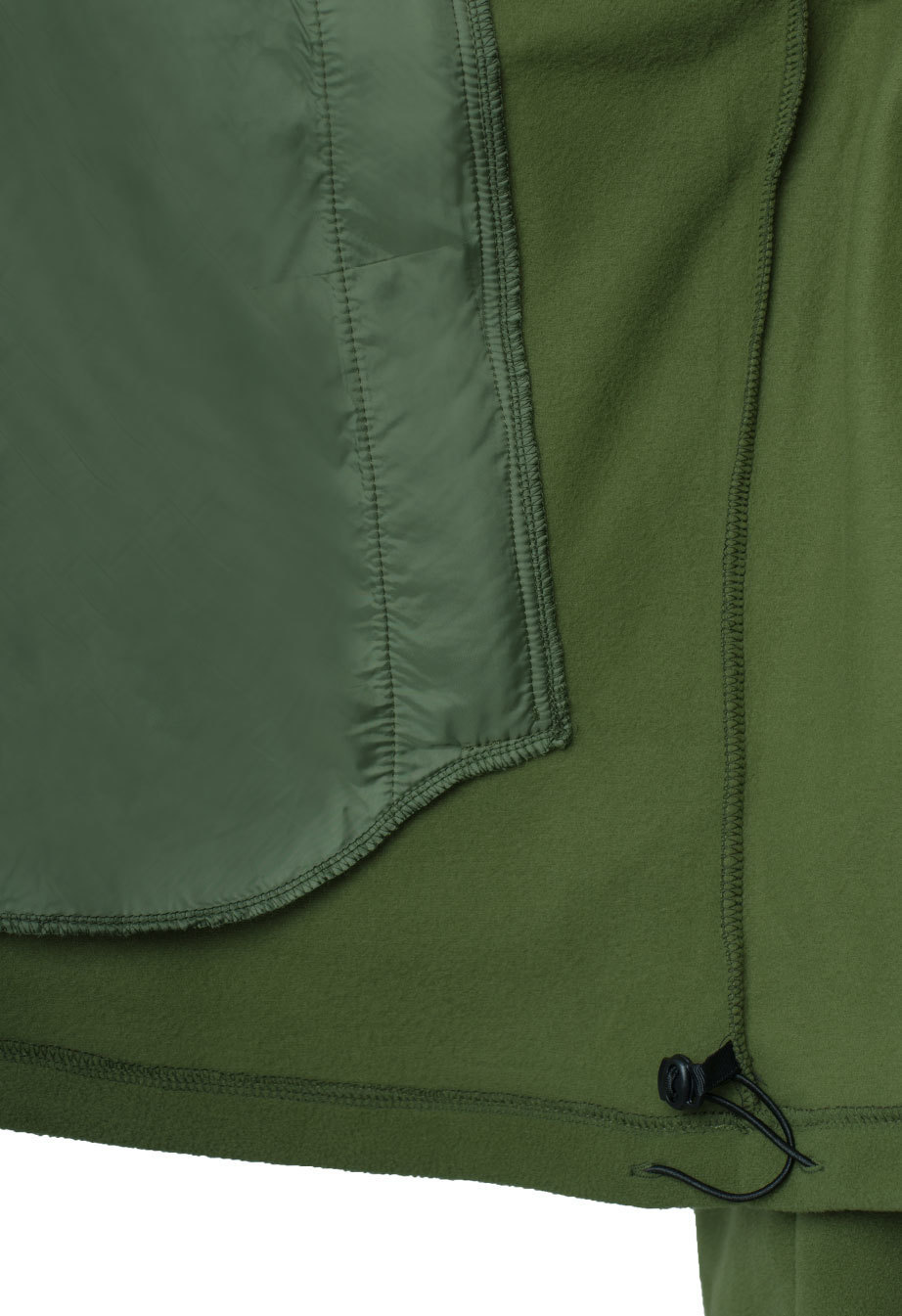 Тактична флісова кофта Staff all khaki2 хакі утеплена на блискавці ...