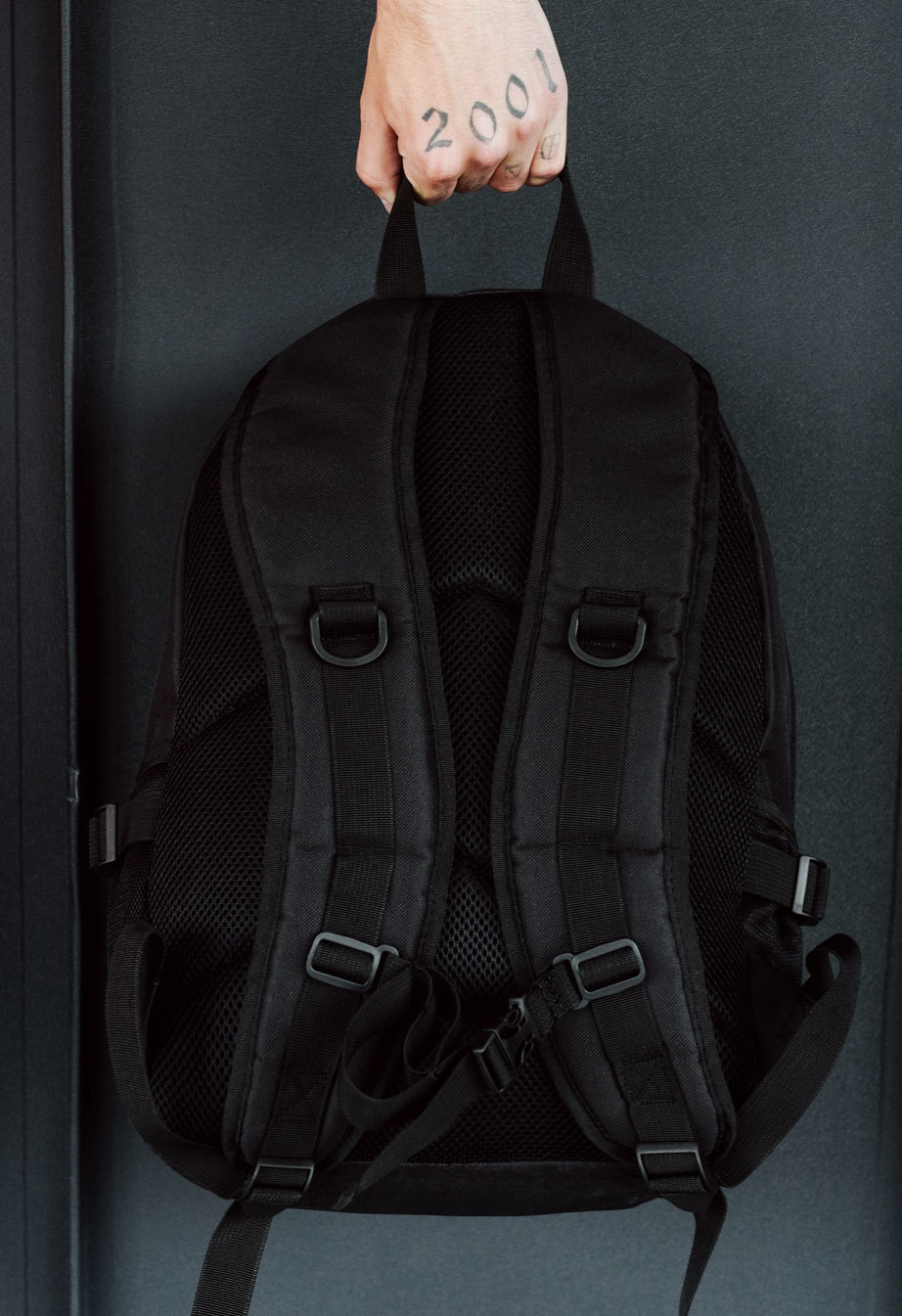 Рюкзак спортивний Staff fol 20L black чорний стильний водонепроникний з ...