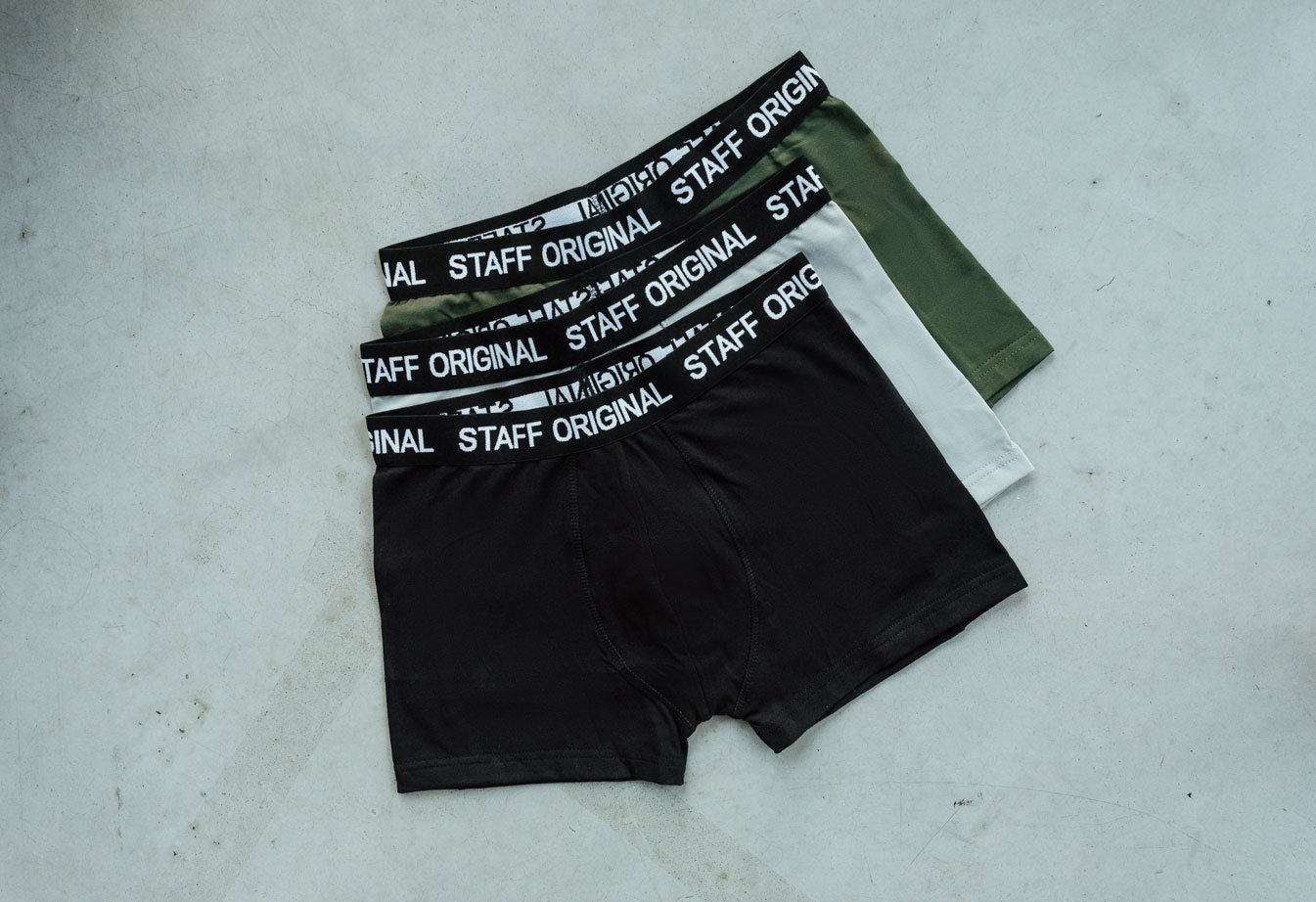 Труси чоловічі Staff black/light gray/khaki чорні/світло-сірі/хакі ...