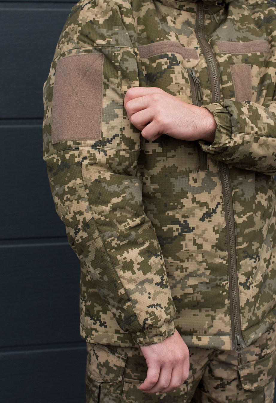 Зимова тактична куртка Staff fire pixel хакі піксель тепла ...