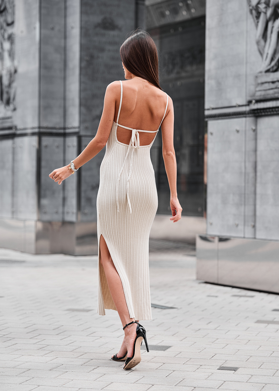 Сукня жіноча Staff fil light beige світло-бежева подовжена на ...